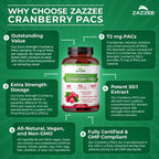 Zazzee cranberry extract for women