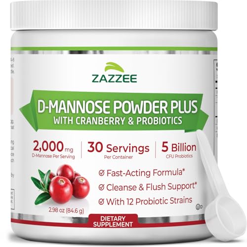 Zazzee D-Mannose Powder for urinary health