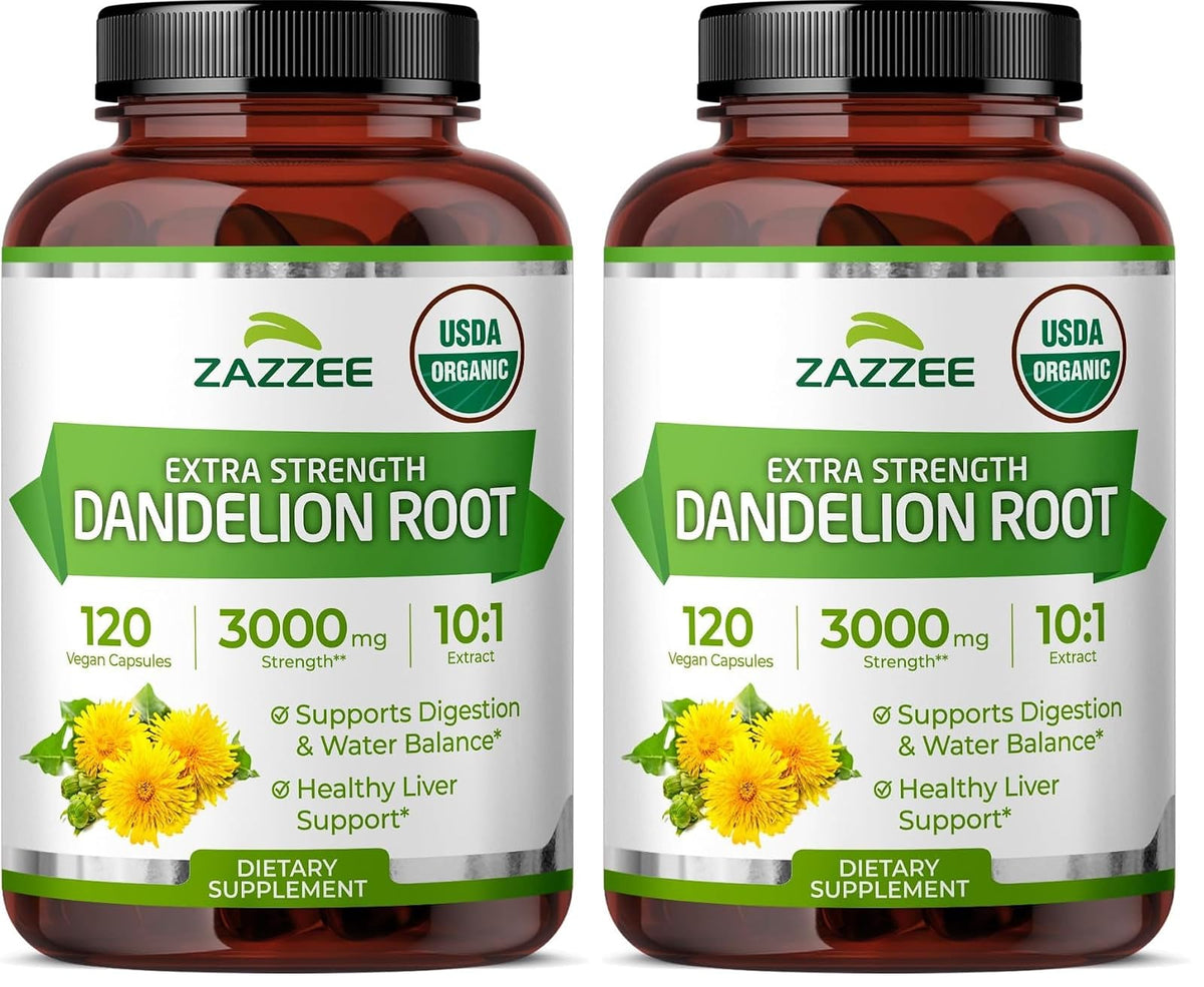 Zazzee dandelion root extract capsules