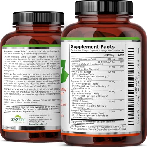 Zazzee elderberry for family health