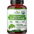 Zazzee Ginkgo Biloba extract capsules