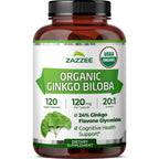Zazzee Ginkgo Biloba extract capsules