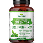 Zazzee green tea extract capsules