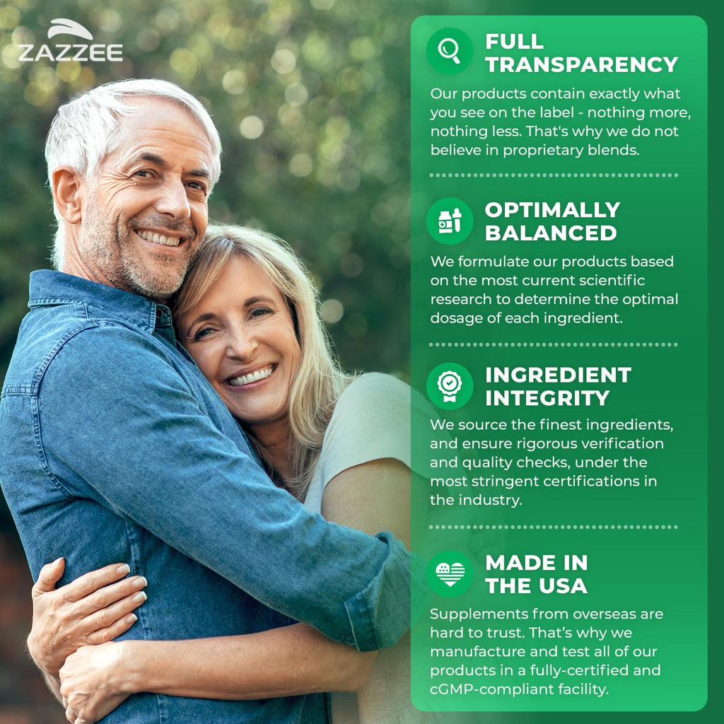 Zazzee herbal capsules for digestive health