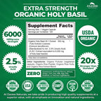 Zazzee herbal capsules for vitality