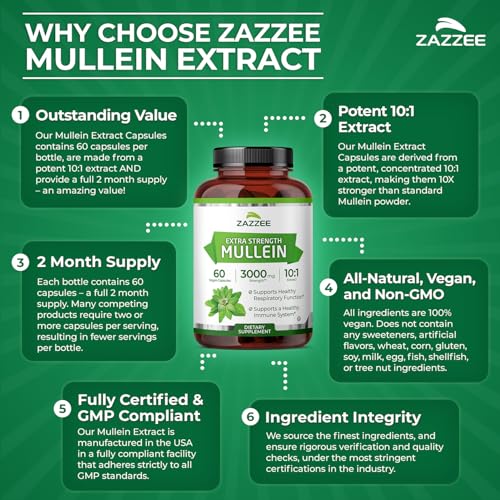 Zazzee herbal supplement for wellness