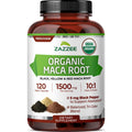 Zazzee maca root extract capsules