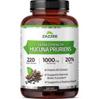 Zazzee Mucuna Pruriens extract capsules
