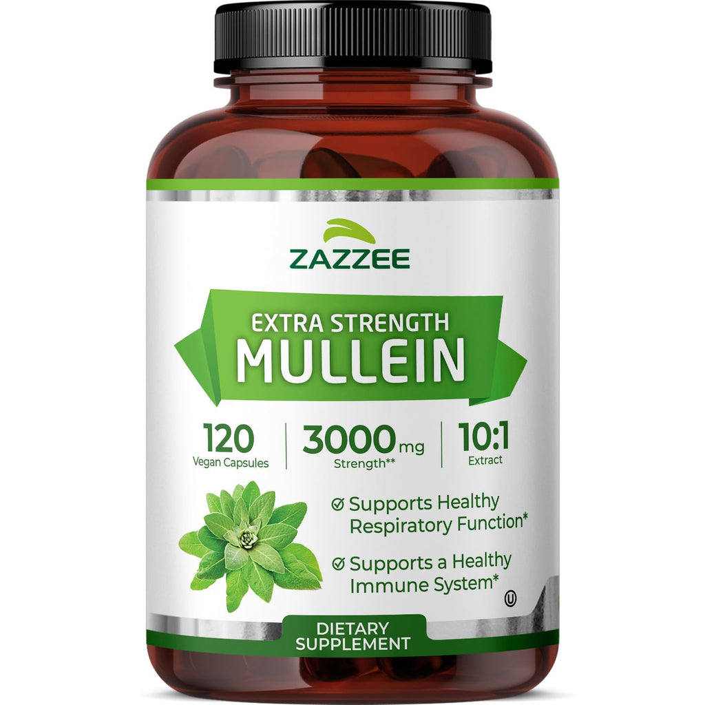 Zazzee Mullein Leaf extract capsules