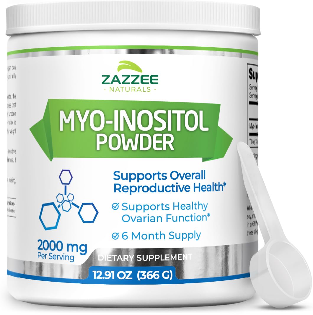 Zazzee Myo-Inositol powder for wellness