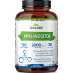 Zazzee Myo-Inositol vegan capsules