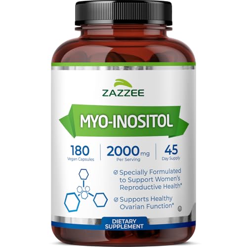 Zazzee Myo-Inositol vegan capsules