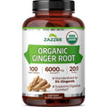 Zazzee organic ginger root extract
