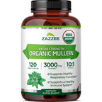 Zazzee organic mullein leaf extract