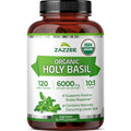 Zazzee Organic Tulsi Holy Basil capsules