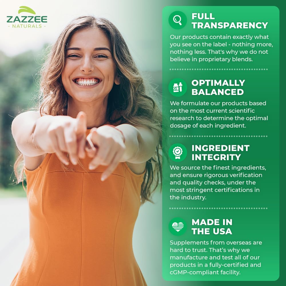 Zazzee organic valerian for wellness