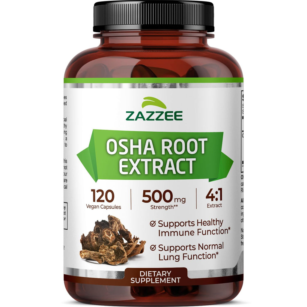 Zazzee OSHA Root extract capsules