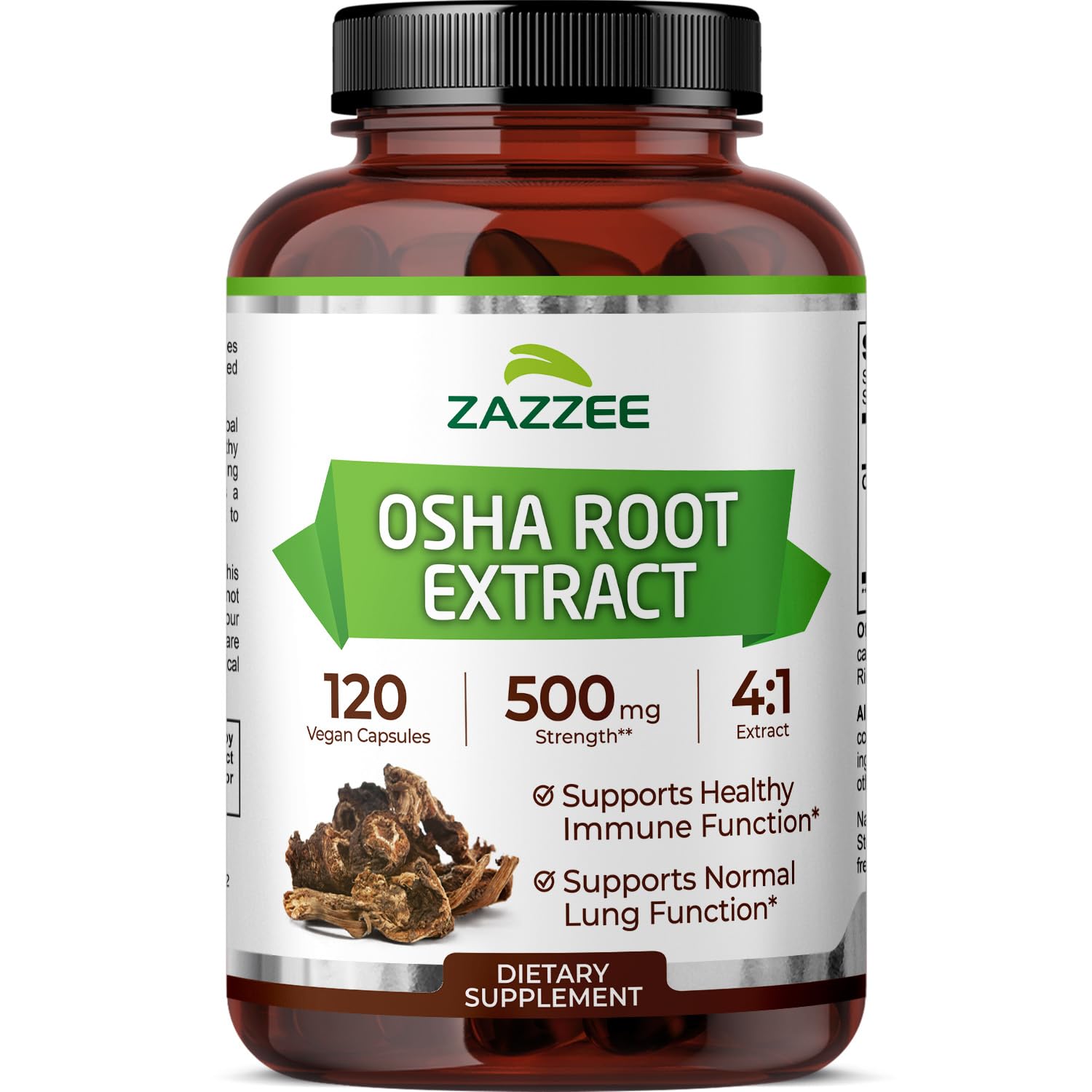 Zazzee OSHA Root extract capsules