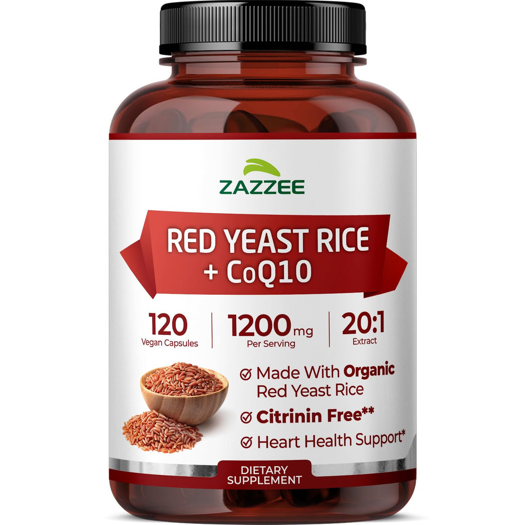 Zazzee red yeast rice extract