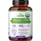 Zazzee Vitex Chasteberry capsules for menopause relief