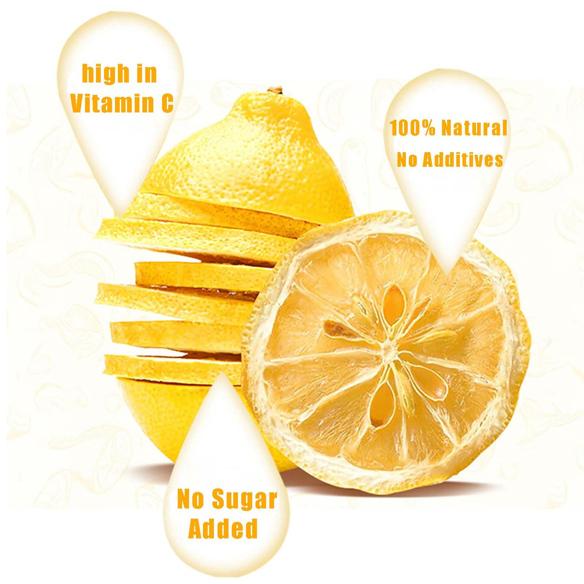 zcfikj citrus slices for beverages