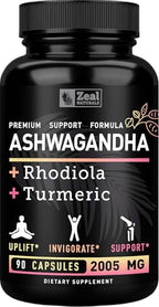 Zeal ashwagandha capsules for stress relief