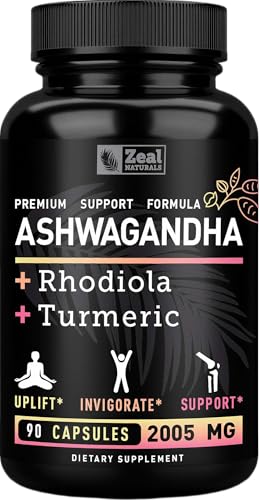 Zeal ashwagandha capsules for stress relief
