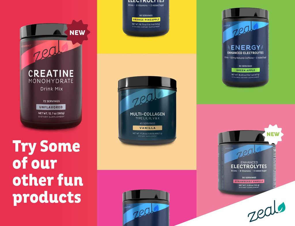 Zeal creatine for workout recovery