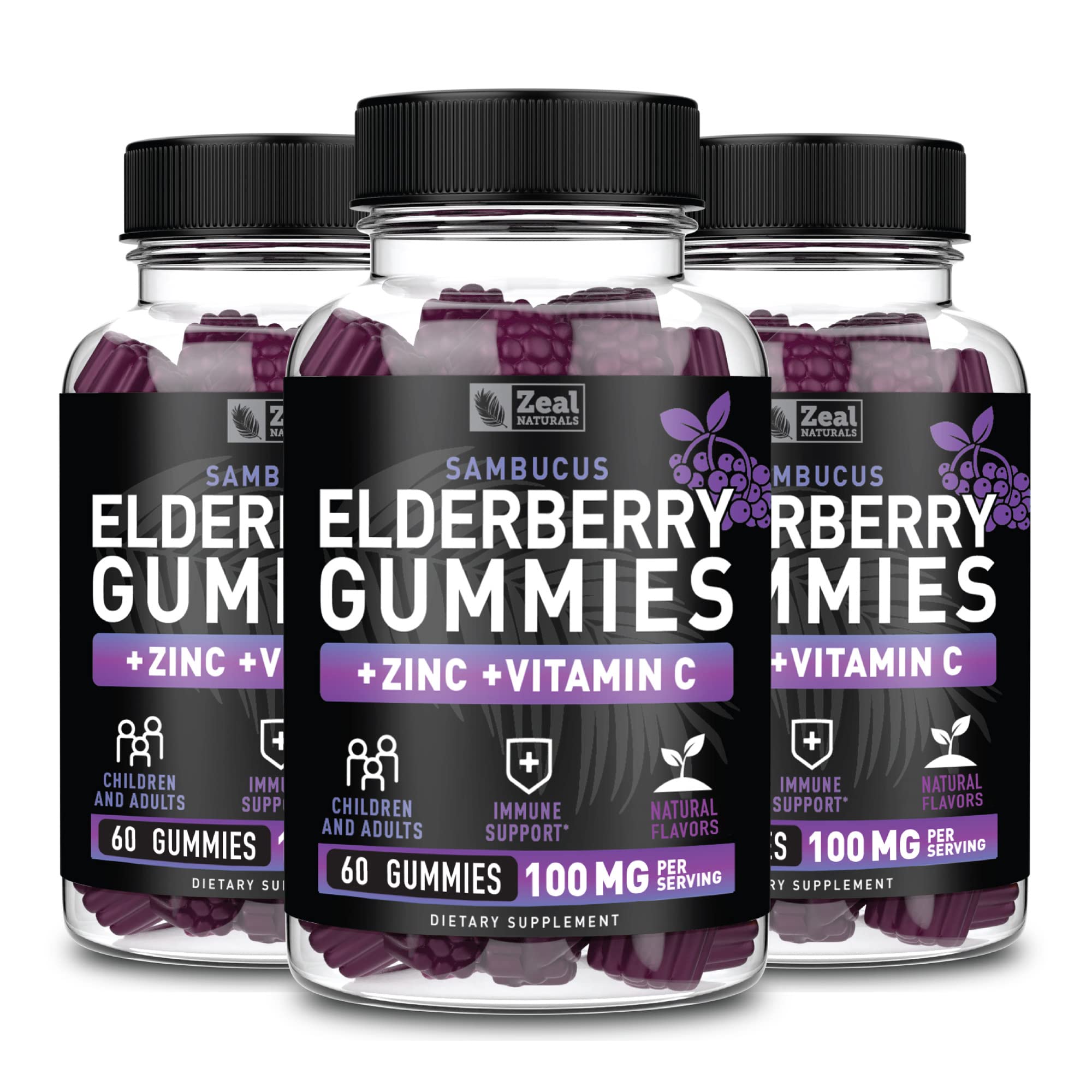 zeal naturals elderberry gummies for kids