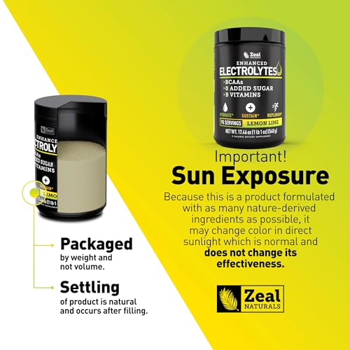 Zeal Naturals electrolyte powder for daily wellness