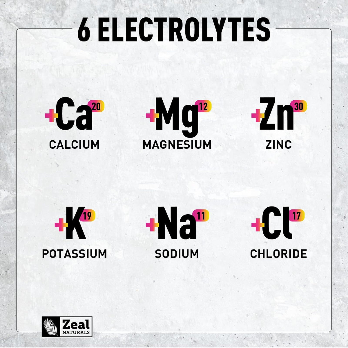 Zeal Naturals electrolyte powder for daily wellness