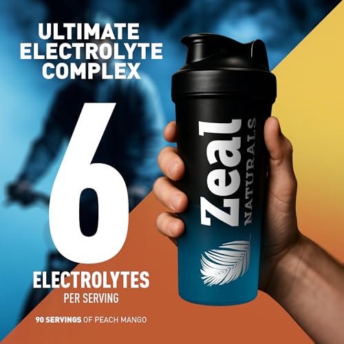 Zeal Naturals electrolyte powder for energy boost