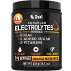 Zeal Naturals electrolyte powder for hydration