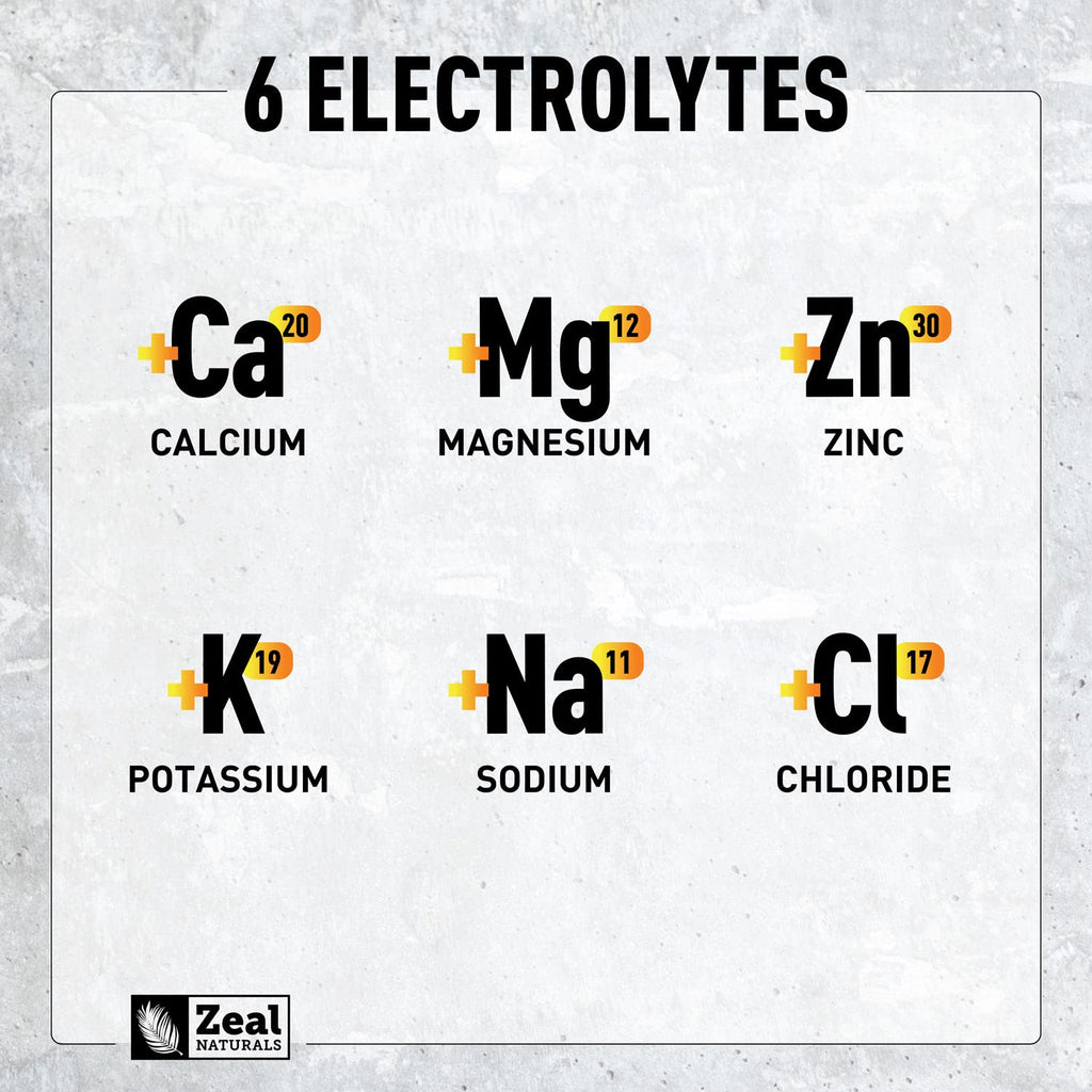 Zeal Naturals electrolyte powder with essential minerals