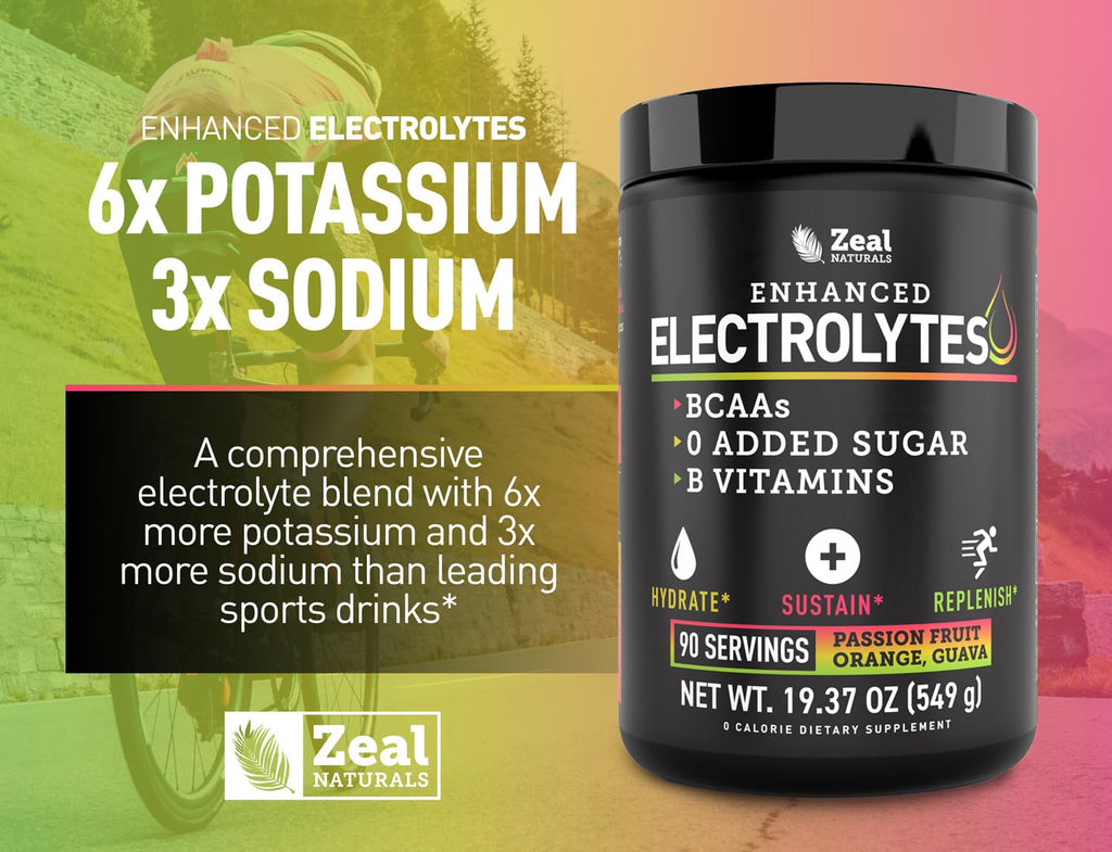 Zeal Naturals electrolyte tablets for convenience