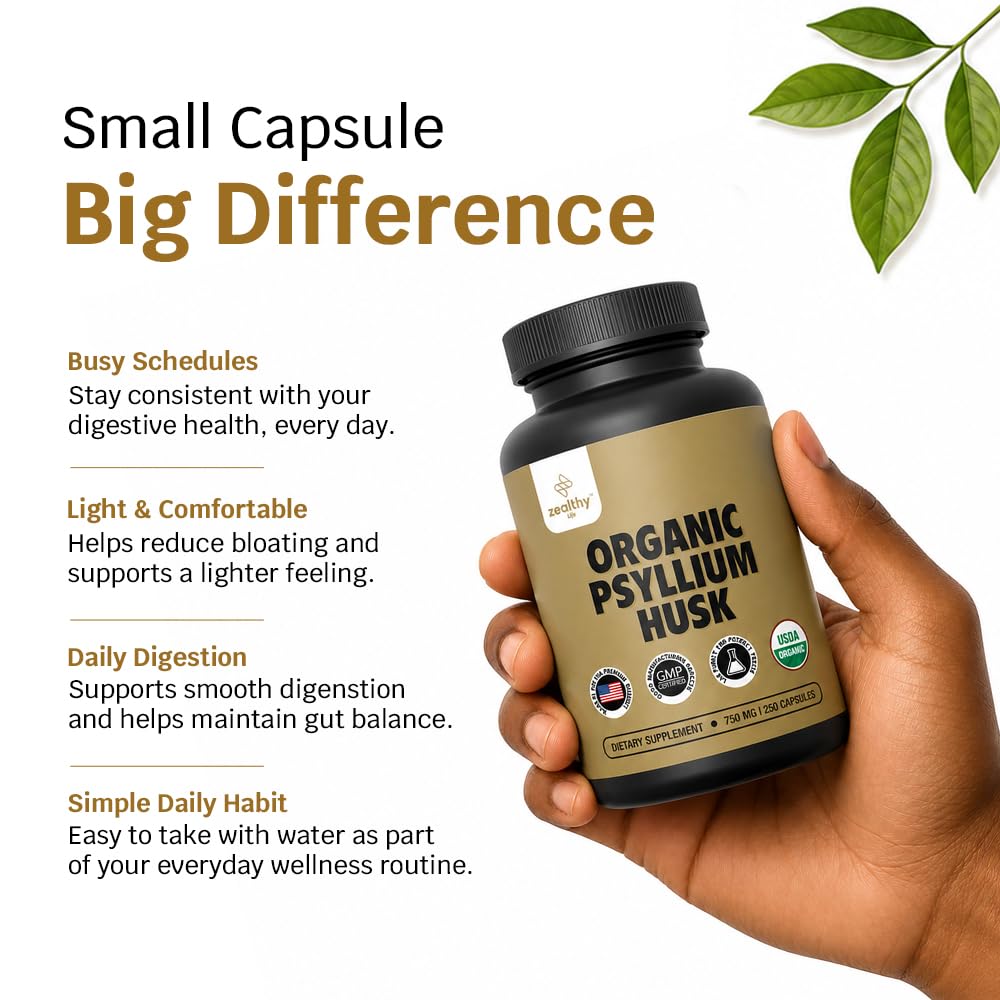 Zealthy Life psyllium husk benefits