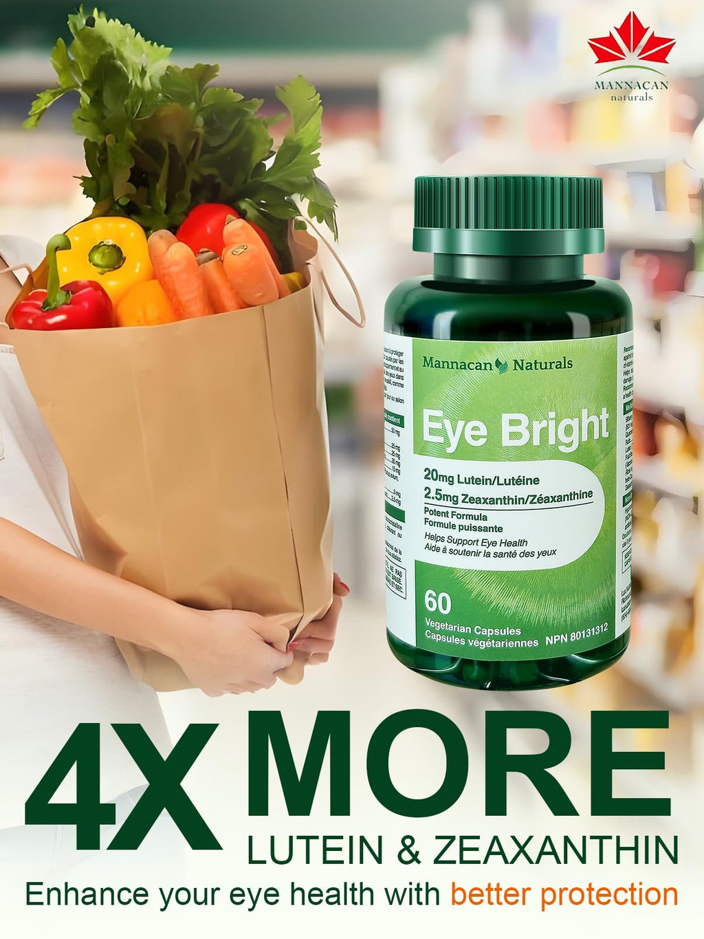 Zeaxanthin capsules for vision protection