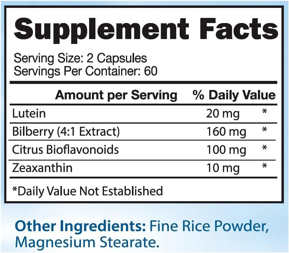 Zeaxanthin capsules for vision support