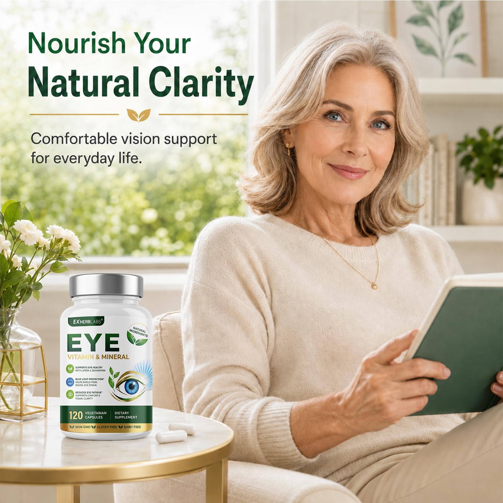 Zeaxanthin for enhanced visual clarity