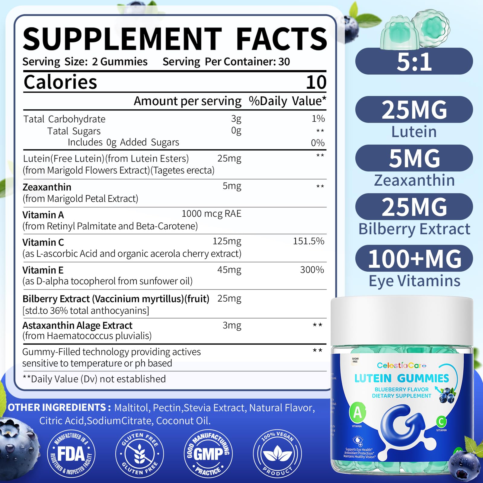 Zeaxanthin supplements for eye health