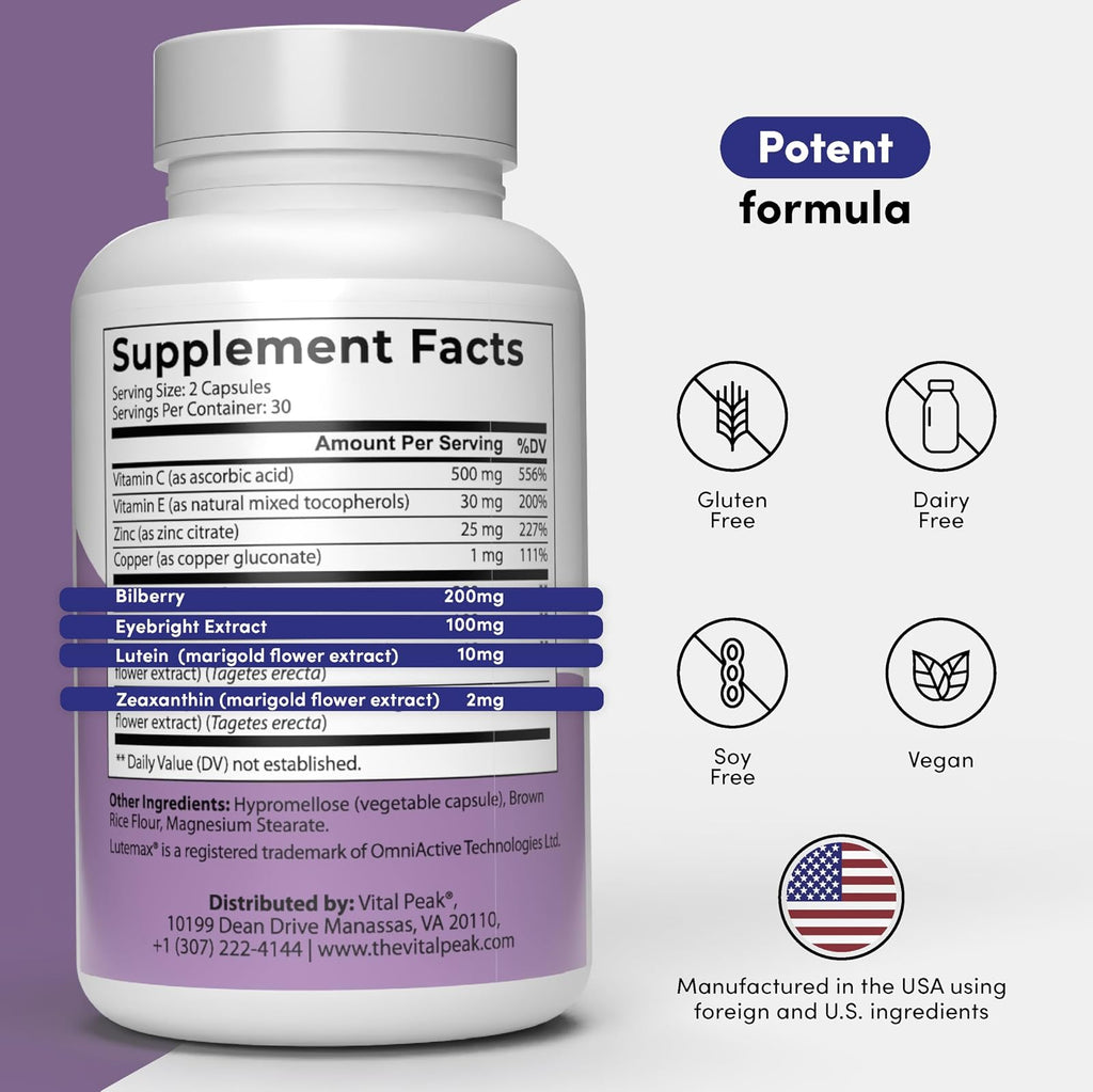 Zeaxanthin supplements for eye protection