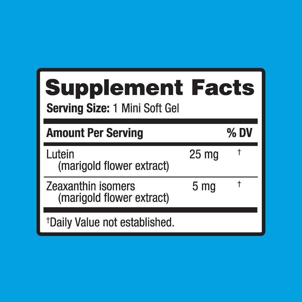 zeaxanthin supplements for vision