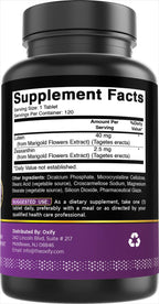 Zeaxanthin supplements for visual clarity