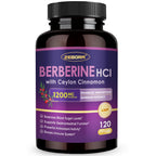 ZEBORA berberine HCl 1200 mg capsules