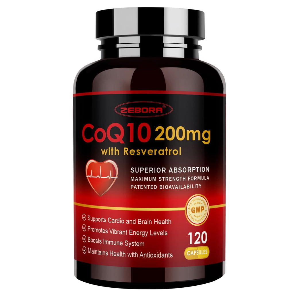 ZEBORA CoQ10 200 mg capsules