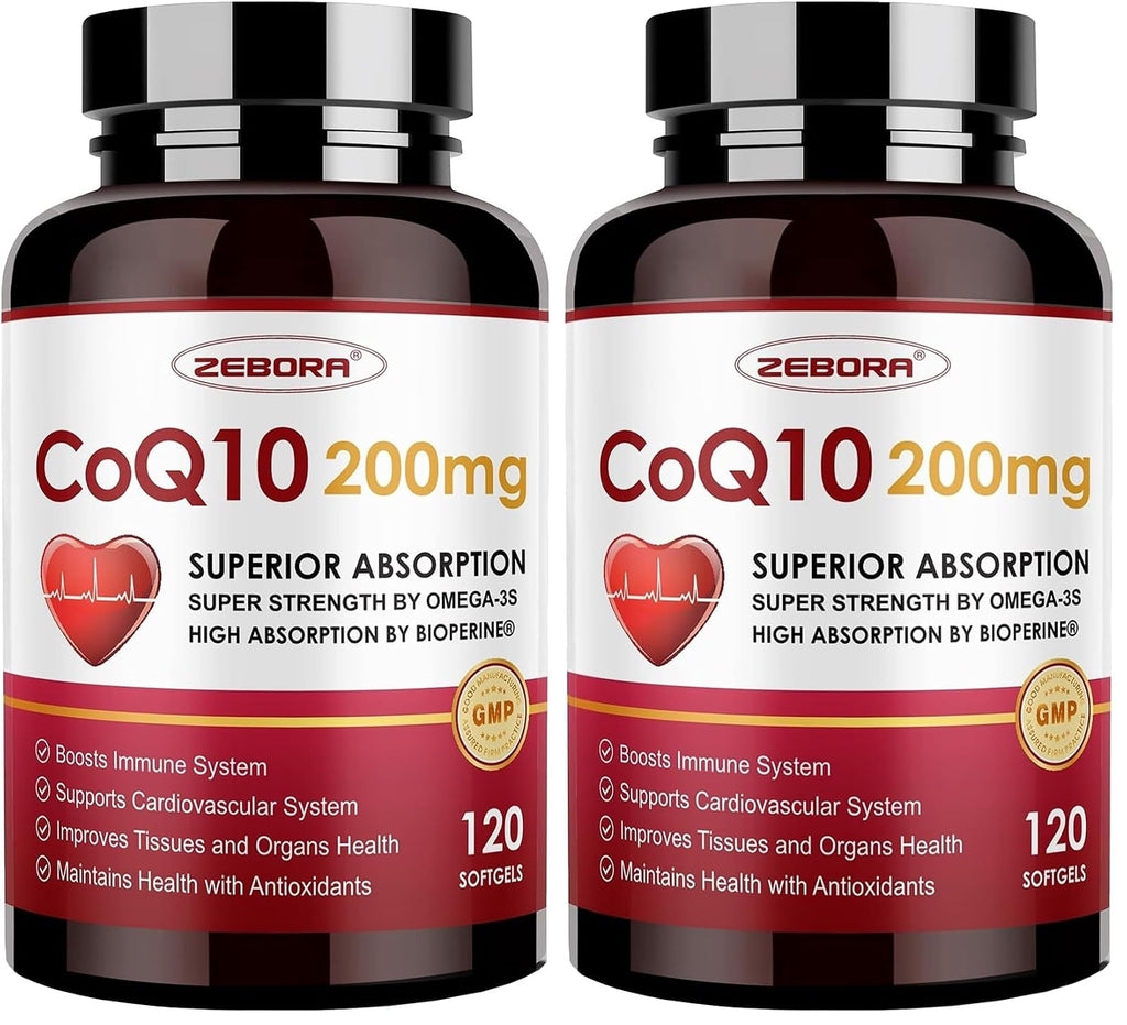 ZEBORA CoQ10 200 mg softgels