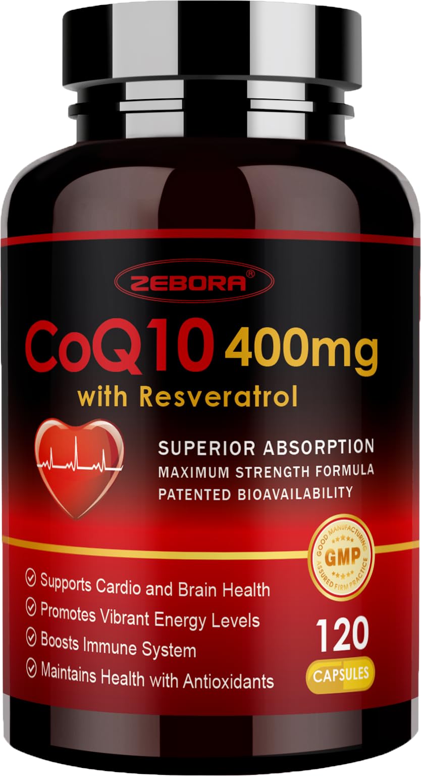 ZEBORA CoQ10 400 mg capsules