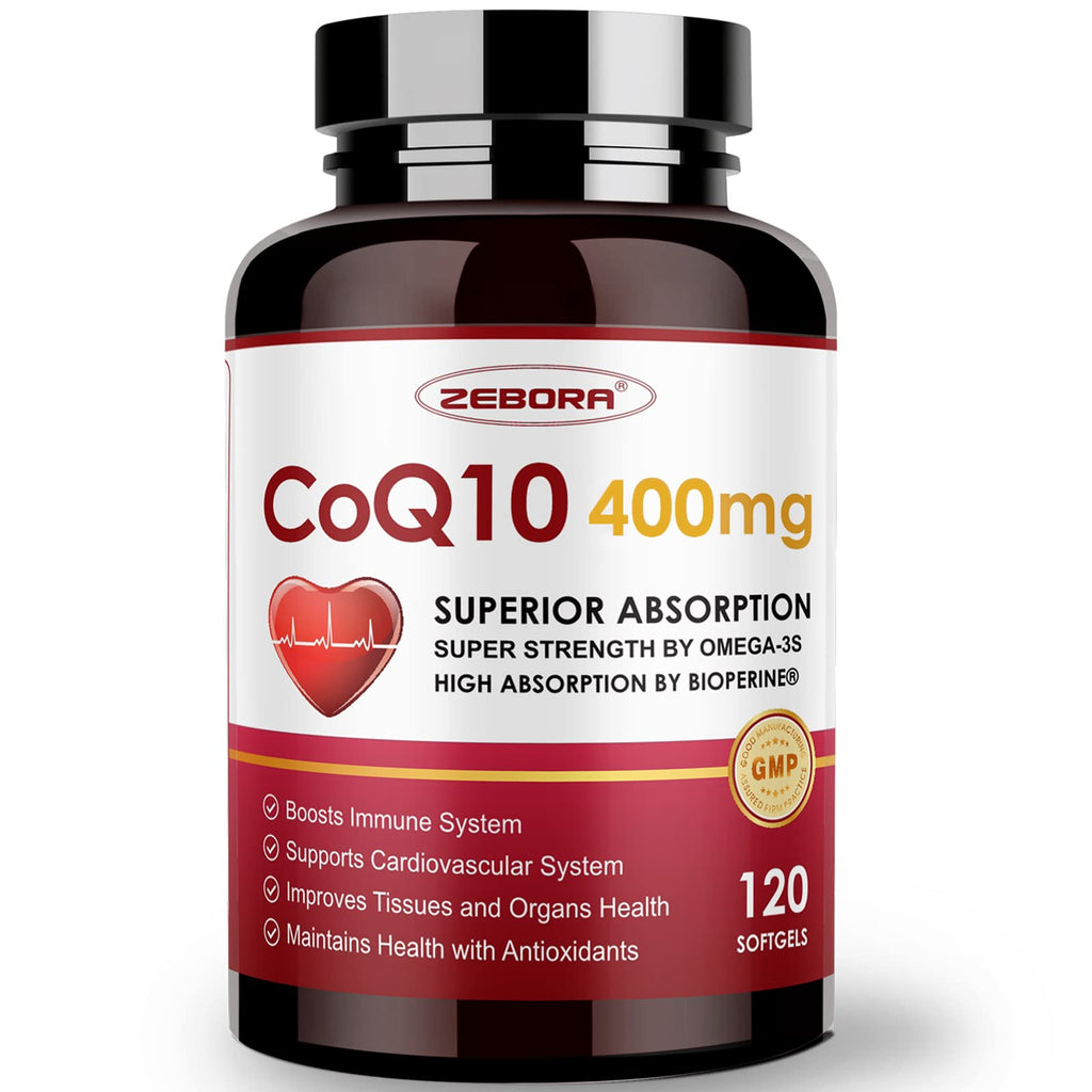 ZEBORA CoQ10 400 mg softgels
