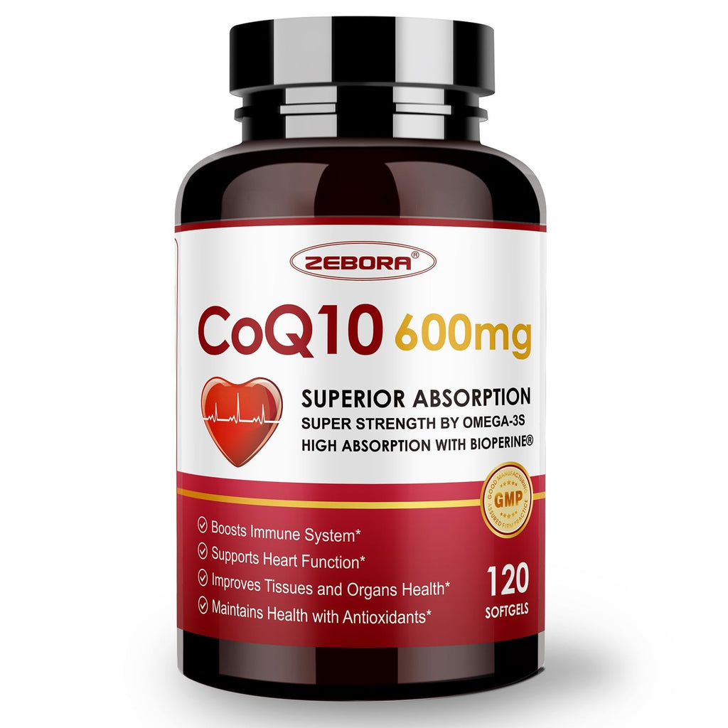 ZEBORA CoQ10 600 mg softgels