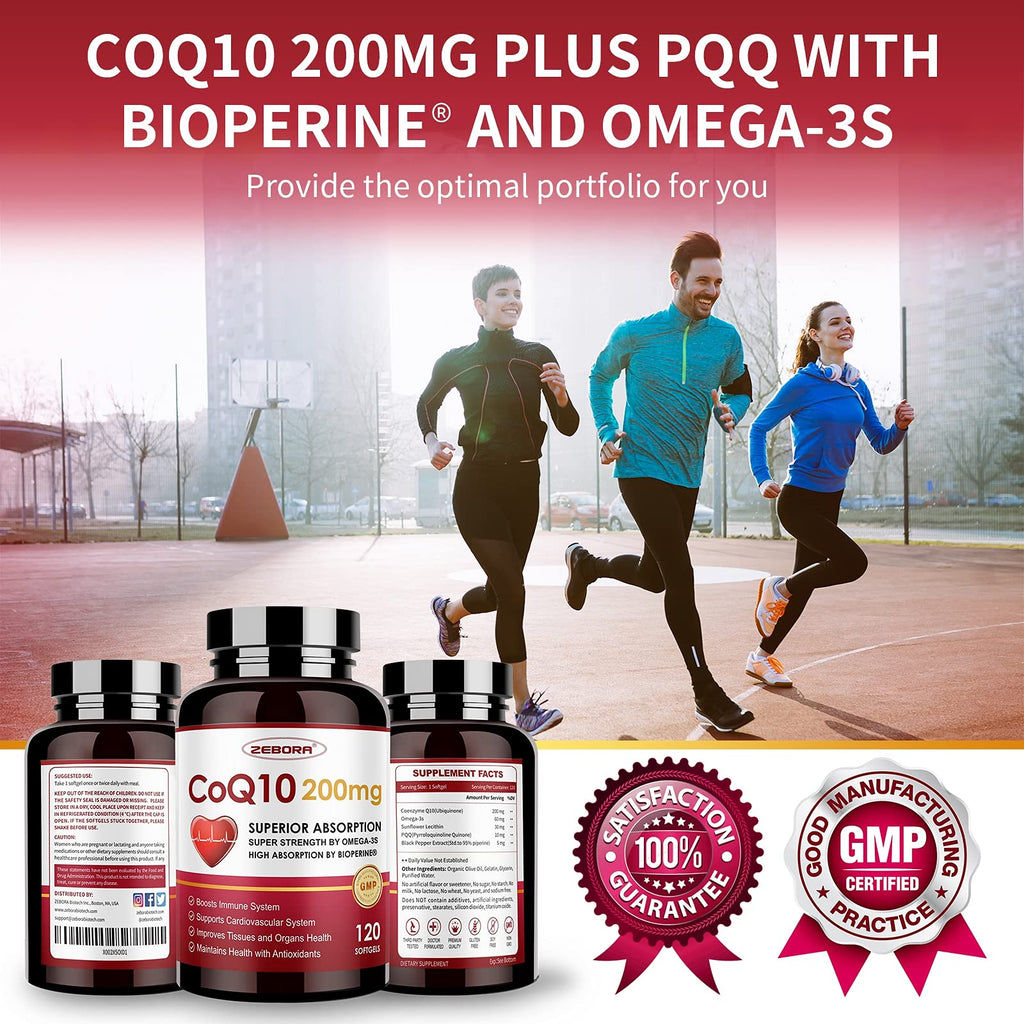 ZEBORA CoQ10 for overall wellness